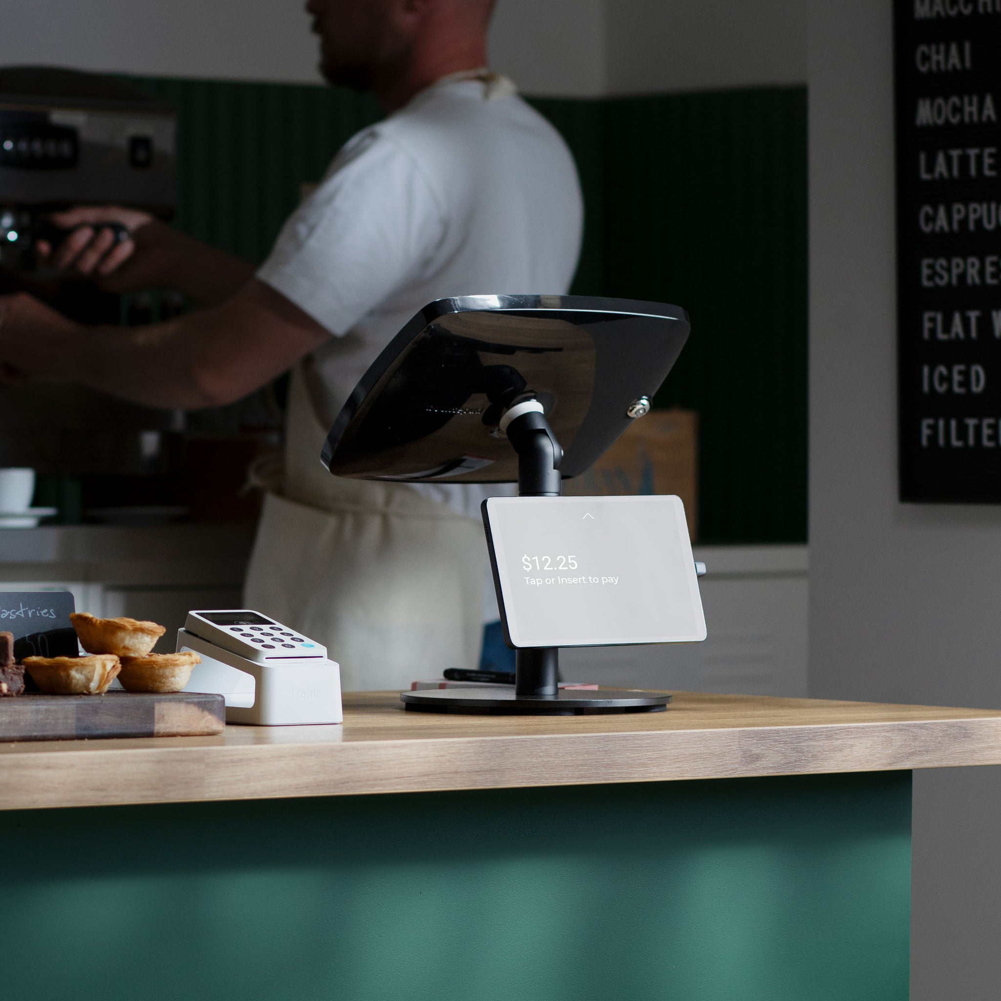 Dual Tablet & iPad Stand | Bouncepad Core Counter Twin